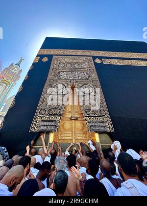 La Mecque Arabie saoudite - 17 2023 mars : Al Kaaba dans la mosquée Al ...
