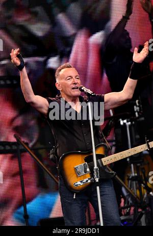 GOTHENBURG 20230626 Bruce Springsteen lors de son deuxième concert en ...