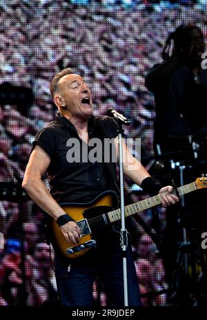 GOTHENBURG 20230626 Bruce Springsteen lors de son deuxième concert en ...