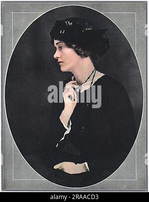 Lady Cynthia Asquith (née Charteris en 1887-1960), fille de Lord Wemyss ...