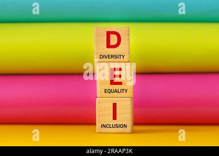 SYMBOLE DEI, diversité, égalité, inclusion, développement de l'équipe ...