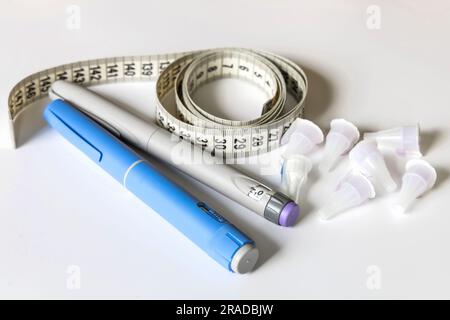 Stylo injecteur d'insuline Ozempic ou stylo cartouche d'insuline pour ...