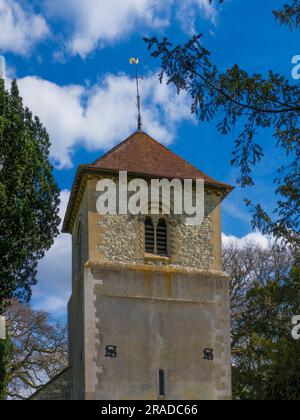 Église St Mary's Winchfield Hampshire, St. Mary's se trouve dans le ...