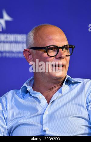 AIX en Provence, France. 08 juillet 2023. Stéphane Boujnah, CEO (Chief ...