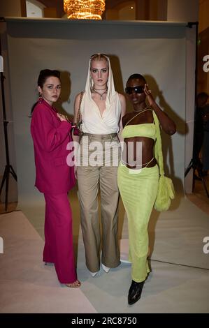 Coco Clever, Lou-Anne Gleissenebner und Noëlla Mbomba BEI der Anja ...