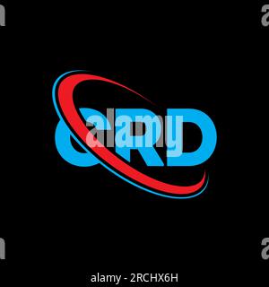 Logo CRD. Lettre CRD. Logo de la lettre CRD. Initiales logo CRD lié à ...