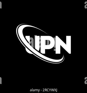 Logo UPN. Lettre UPN. Logo de lettre UPN. Initiales UPN logo lié avec ...