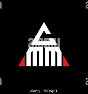Logo CMM. Lettre CMM. Logo de la lettre CMM. Initiales CMM logo lié ...