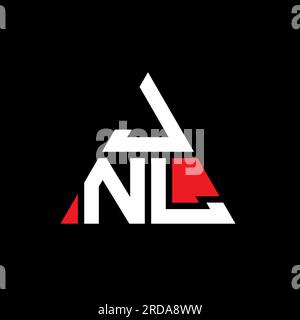 Logo JNL. Lettre de la JNL. Logo de la lettre JNL. Initiales JNL logo ...
