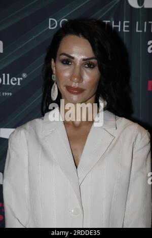 Merve Türk beim Mates Date influenceur événement auf der Berlin Fashion ...