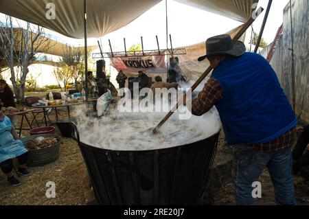 México - Tlaxcala. Le Mole prieto est un plat typique de la région de ...