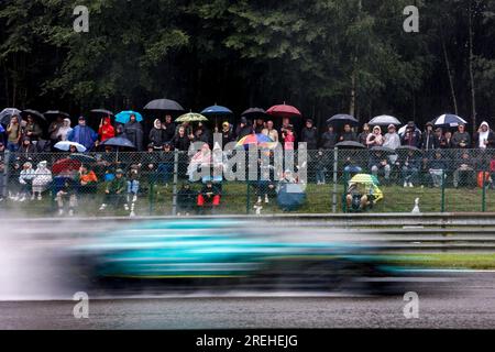Fans d'ambiance lors du Grand Prix de Formule 1 Etihad Airways Abu ...