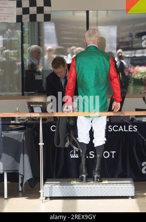 Ascot, Berkshire, Royaume-Uni. 29 juillet 2023. Cheval heureux jamais ...