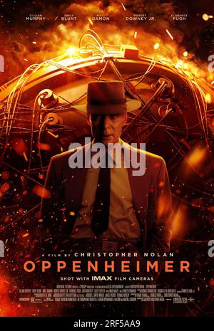 OPPENHEIMER, affiche, Cillian Murphy, J. Robert Oppenheimer, 2023 ...