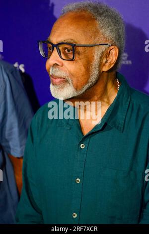Gilberto Gil, chanteur brésilien, auteur-compositeur, homme politique ...