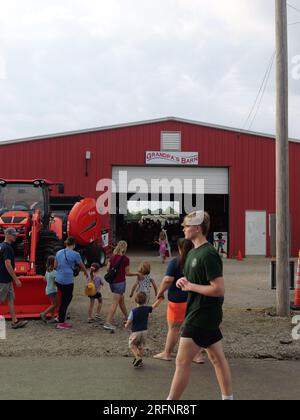 Gardner, Kansas - 3 août 2023 : Johnson County, KS Fair and Carnival ...