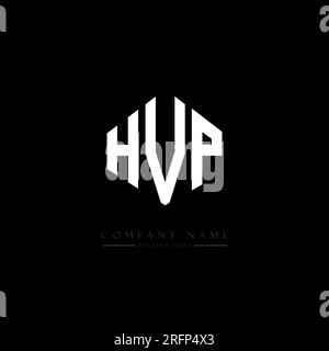 Logo VPH. Lettre VPH. Logo en forme de lettre HVP. Initiales logo VPH liées à un cercle et logo ...