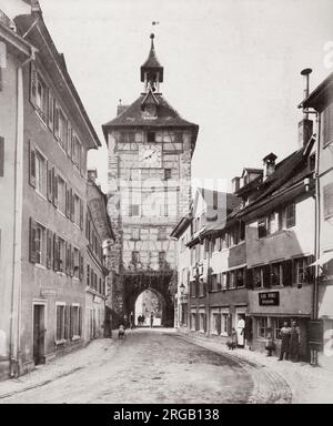 Konstanz ou ville de Constance sur le lac de Constance ou Bodensee ...
