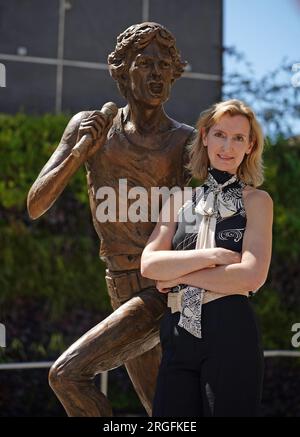 'The Glimmer Twins', une statue des Rolling Stones Sir Mick Jagger et ...