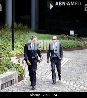AMSTERDAM - Portrait du CEO Robert Swaak (à gauche) et du CFO Ferdinand ...