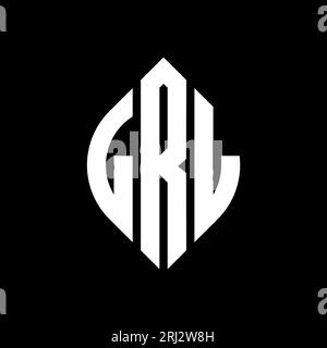 Logo LRL. Lettre LRL. Logo lettre LRL. Initiales logo LRL lié à un ...