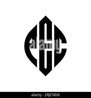 Logo PEC. Lettre PEC. Logo de lettre PEC. Initiales logo PEC lié à un ...