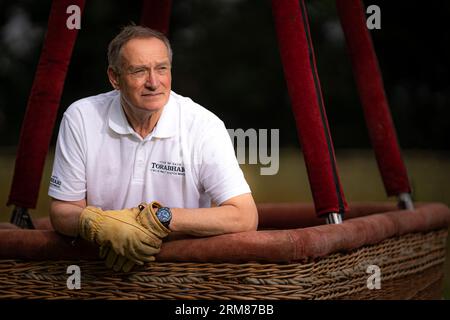 l'explorateur britannique Sir David Hempleman-Adams, 66 ans, à son ...