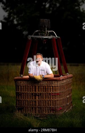 l'explorateur britannique Sir David Hempleman-Adams, 66 ans, à son ...