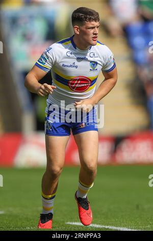 Josh Thewlis #2 de Warrington Wolves pendant le match quart-finale de ...