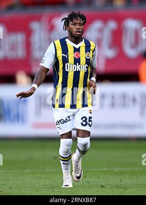 ENSCHEDE, PAYS-BAS - 31 AOÛT : Fred (Fenerbahce) lors de l'UEFA Europa ...