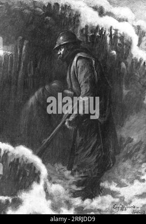 Poste d'observation français de la PREMIÈRE GUERRE MONDIALE 1917 LA ...