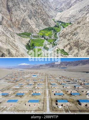 (230322) -- TAXKORGAN, 22 mars 2023 (Xinhua) -- la mère et la famille ...