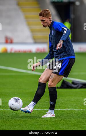 Rochdale, Royaume-Uni. 16 septembre 2023. Tyrese Sinclair de Rochdale ...