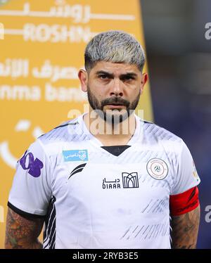Ever Maximiliano David Banega d'Al-Shabab FC en action lors du jour 8 ...