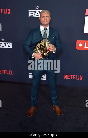 Cody Rhodes BEI der Premiere der Wrestling Show 'WWE Monday Night RAW ...