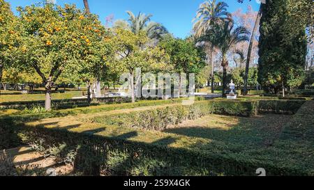 Le Parque de María Luisa est un parc de premier plan de Séville, avec ...