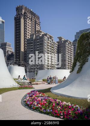 Le Théâtre National Taichung, un opéra à Taichung, Taiwan, conçu par l ...
