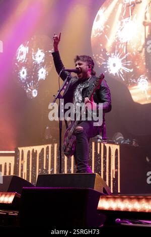 Jamie Mathias de Bullet for My Valentine en direct sur le Poisoned ...