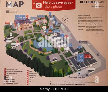 Codebreakers Wall.Bletchley Park, autrefois le berceau du Codebreaking ...