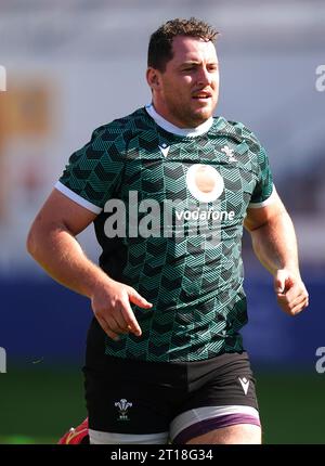 Ryan Elias du pays de Galles lors d'une séance d'entraînement au Stade ...