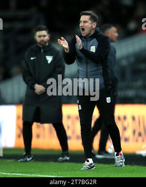 Lee Bell, Manager de Crewe, lors du match Sky Bet EFL League Two entre ...