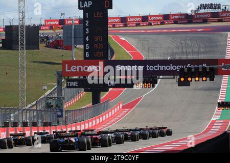 22 octobre 2023 : début du Grand Prix Lenovo des États-Unis de Formule ...