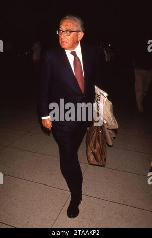 **PHOTO DE FICHIER** Henry Kissinger est décédé. Henry Kissinger et ...