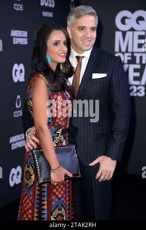 Sawsan Chebli mit Ehemann Nizar Maarouf BEI der 25. Verleihung der GQ ...