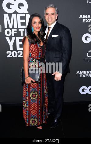Sawsan Chebli mit Ehemann Nizar Maarouf BEI der 25. Verleihung der GQ ...
