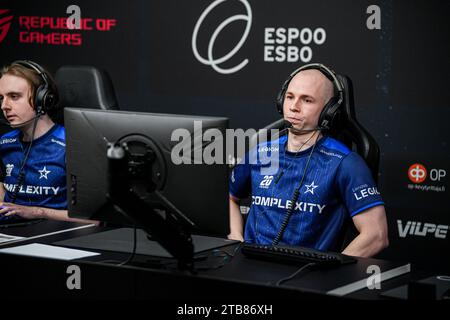 HELSINKI, FINLANDE - NOVEMBRE 30 : Jonathan 'ELIGE' Jablonowski de ...