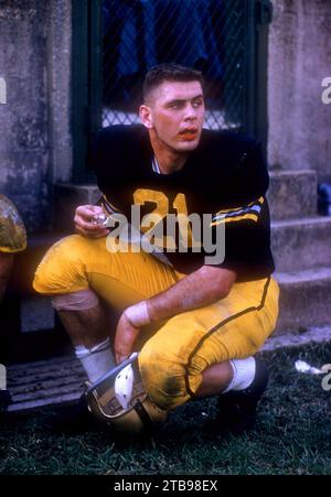 WEST POINT, NY - 4 OCTOBRE : Bob Anderson #21 des Cadets de l'armée ...