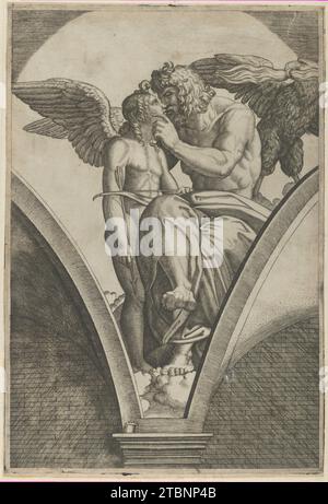 Faire place au Jupiter Cupidon après Raphael fresco dans la galerie de ...