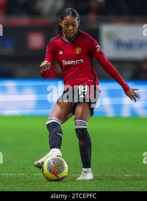 Jayde Riviere de Manchester United en action lors du match de Barclays ...