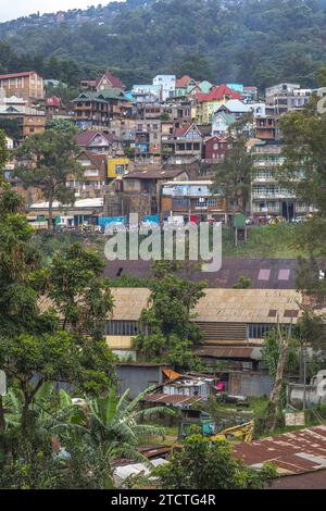 Bâtiments dans la ville de Bukavu, RDC Photo Stock - Alamy